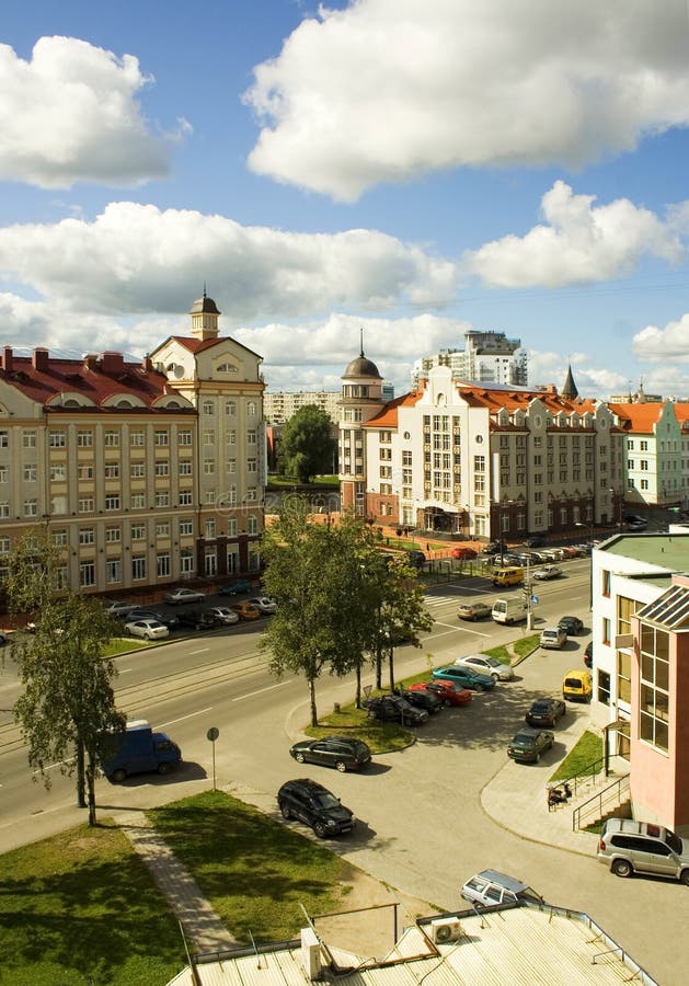 Kaliningrad street stock image. Image of fischdorf, city - 14336989