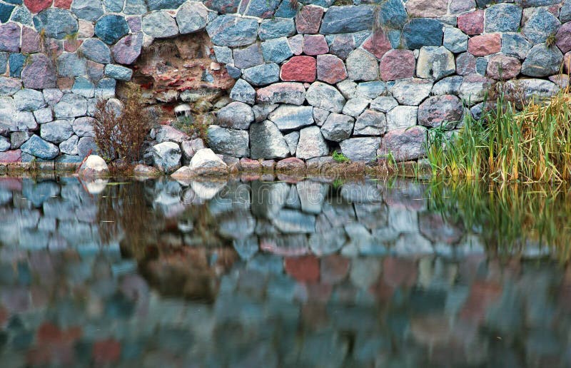 Kaliningrad, Wall and Moat of the Fort 11 Stock Photo - Image of ...