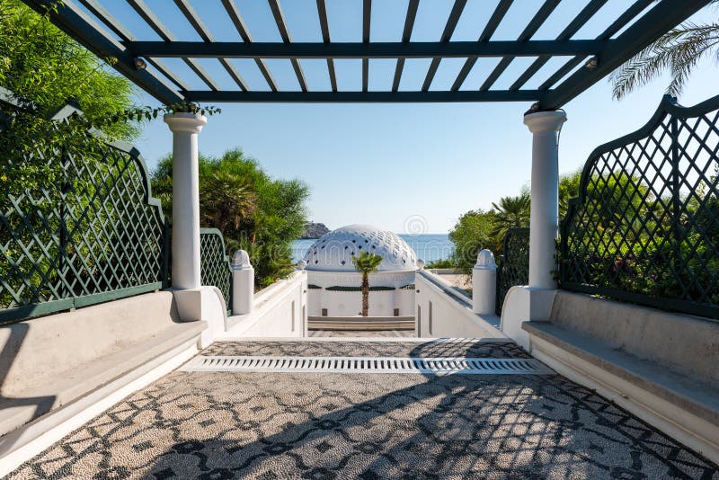 Kalithea Spring Therme in Rhodes, Greece Stock Photo - Image of travel ...