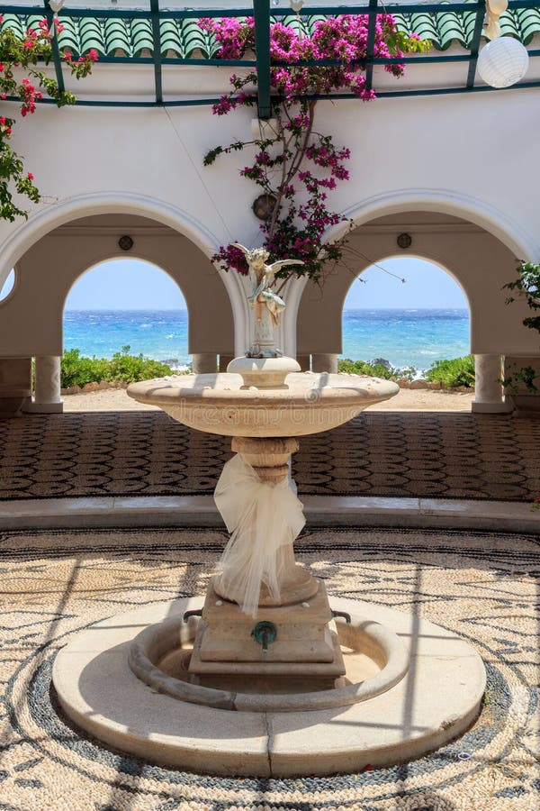 Kalithea Springs in Rhodes stock photo. Image of sight - 48186530