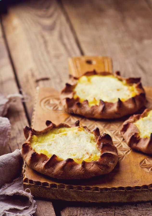 Kalitka, Traditional Russian Potato Pie Stock Image - Image of sweet ...