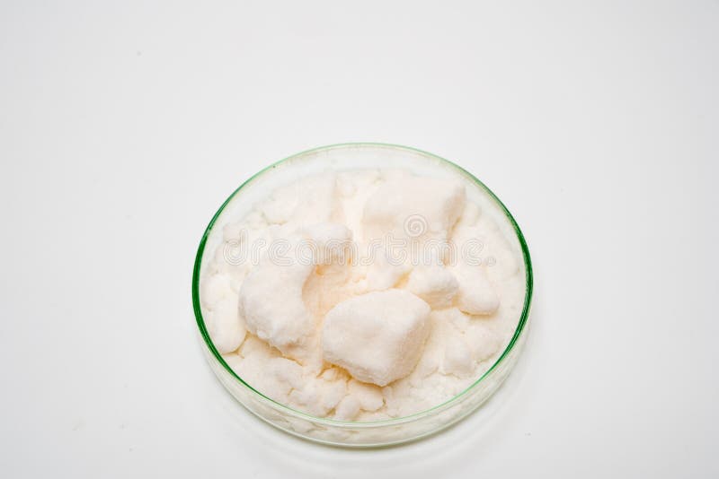 Kaliumchloride, 0-0-60, Meststof In Landbouwershand Stock Afbeelding ...