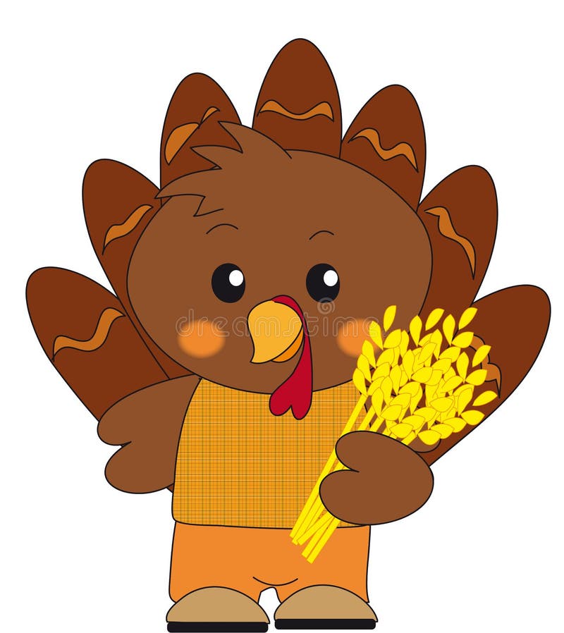 Kalkon stock illustrationer. Illustration av skörd, blidka - 11488005