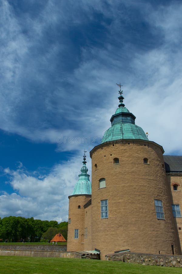 The Kalmar Slott stock photo. Image of beauty, nordic - 80760470