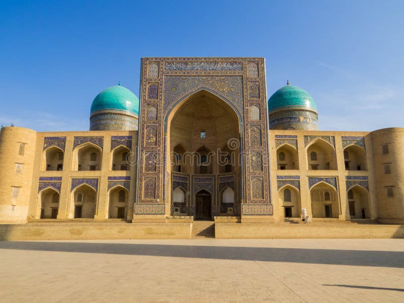 Kalon Mosque, Bukhara, Uzbekistan Stock Image - Image of minor, kalon ...