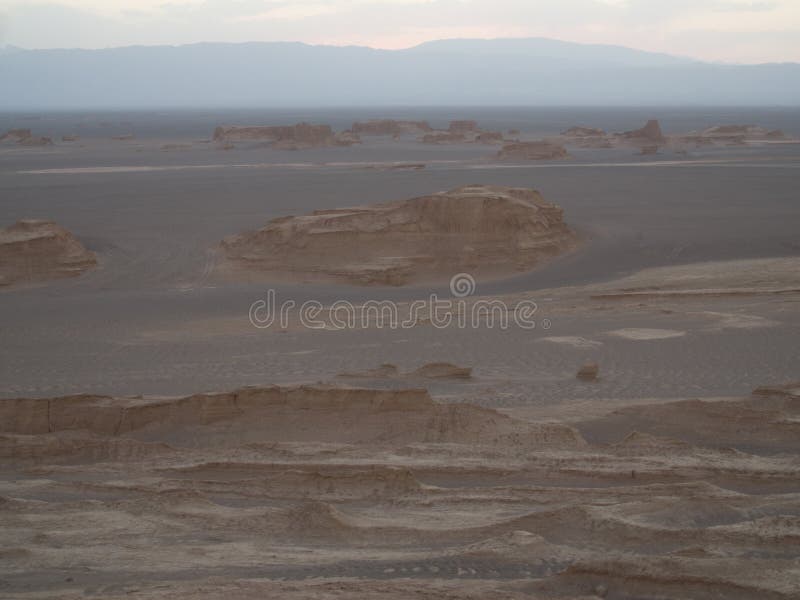 Kalut (Lut) desert stock photo. Image of persia, desert - 15377228