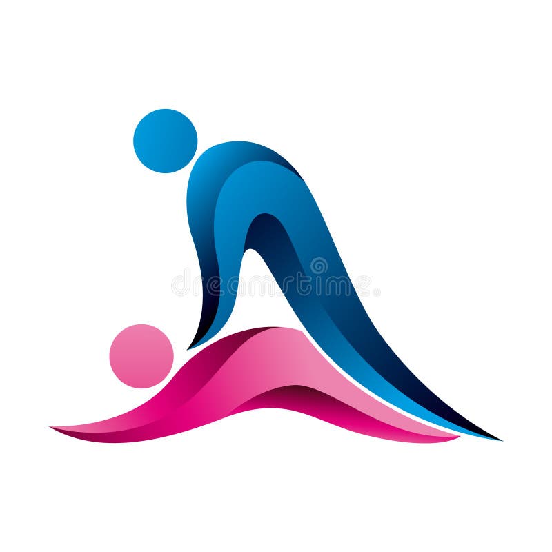 Kama Sutra On White Background Sidekick Sex Pose Icon Vector