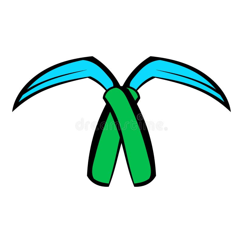 Kama Weapon Icon, Icon Cartoon Stock Vector - Illustration of icon ...