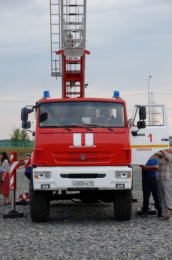 KAMAZ 43502 fotografía editorial. Imagen de ruso, carro - 120742377