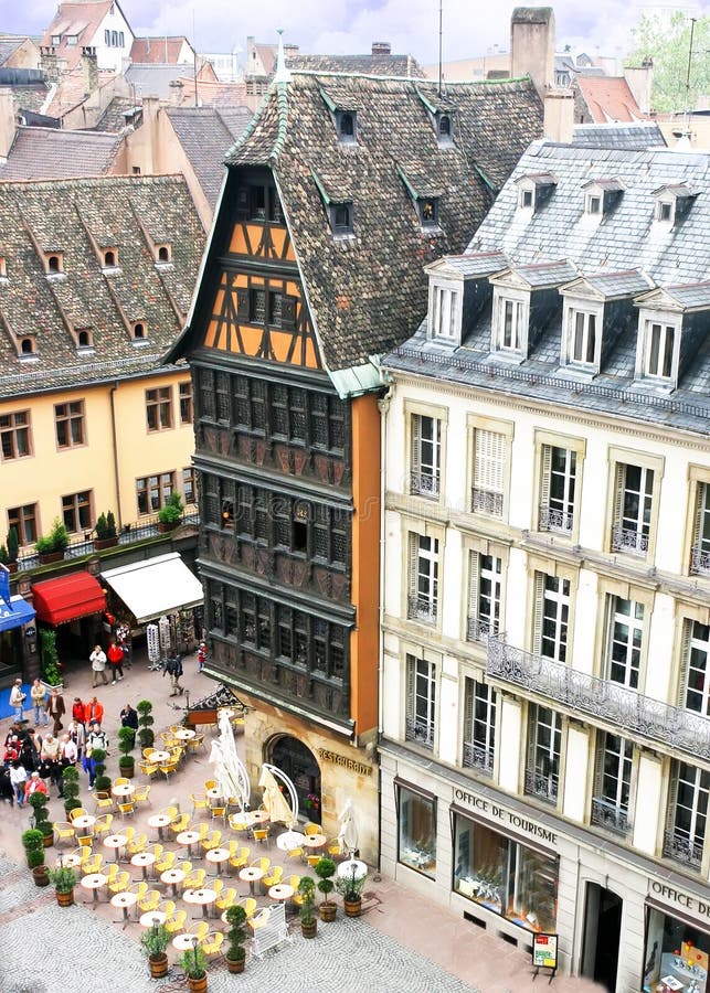 Kammerzell House - Strasbourg Oldest House Stock Image - Image of ...