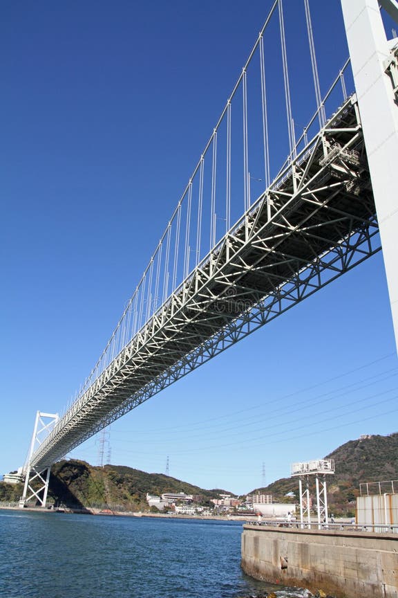 Kammon strait bridge stock image. Image of bridge, kammon - 46218121