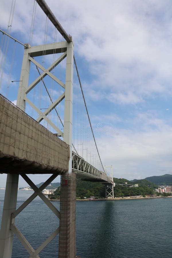Kammon Strait Bridge in Japan 2016 Stock Image - Image of landscape ...