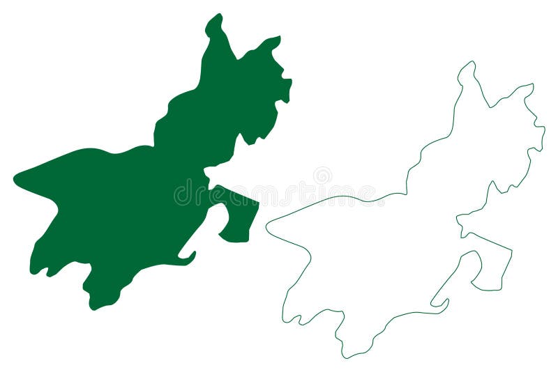 Sketch Rural Landscape Villa in the Fields Stock Vector - Illustration ...