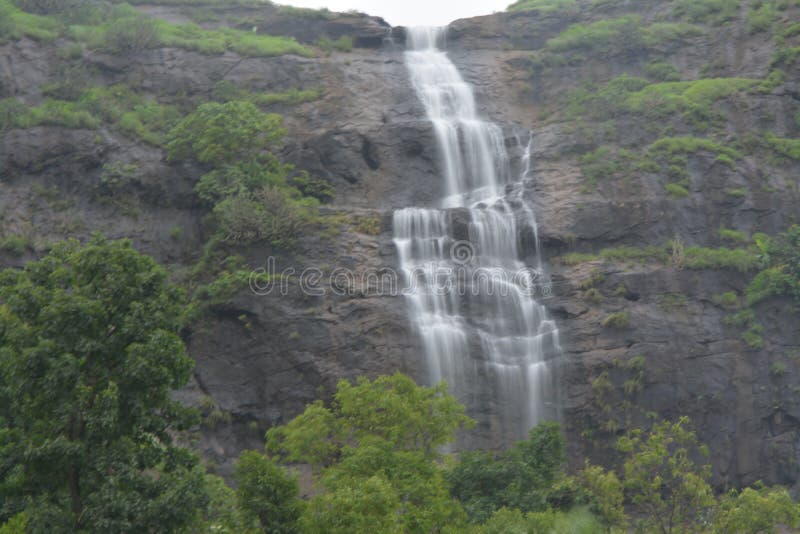 Kamshet Waterfall in Pune Maharashtra in Monsoon Stock Photo - Image of ...