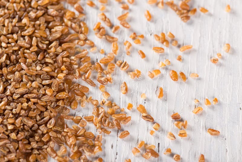 Kamut Khorasan Wheat, Close-up. Stock Image - Image of light, cuisine ...