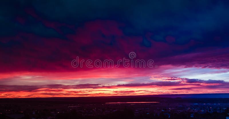 Kanab UT sunset stock photo. Image of fire, tropical - 99588550