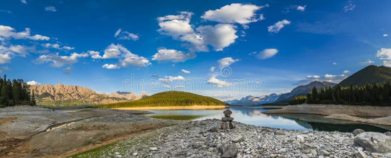 Kananaskis Lakes stock photo. Image of hike, peak, alberta - 63655956