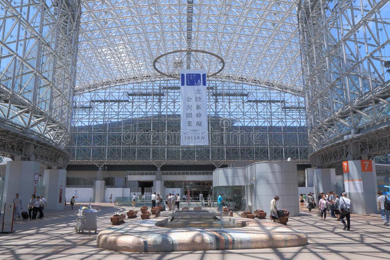 Kanazawa Station Modern Architecture Japan Editorial Photography ...