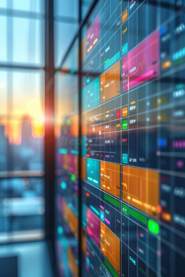 Kanban Board Showing Tasks Moving through Stages of Completion in ...