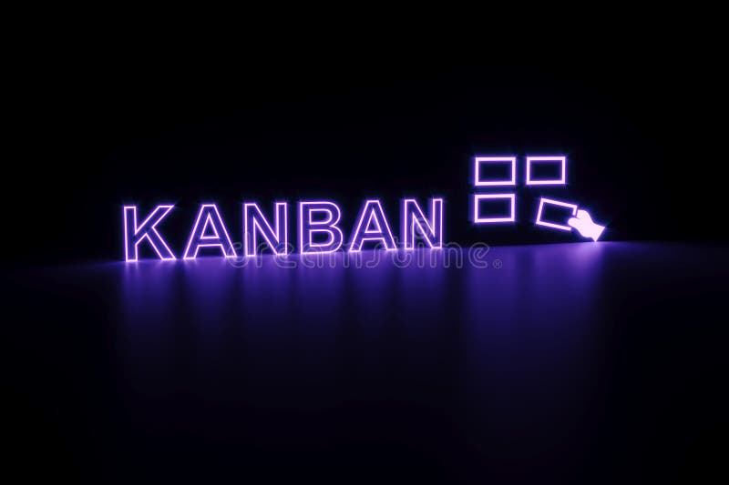 Kanban Neon Stock Illustrations – 8 Kanban Neon Stock Illustrations, Vectors & Clipart - Dreamstime