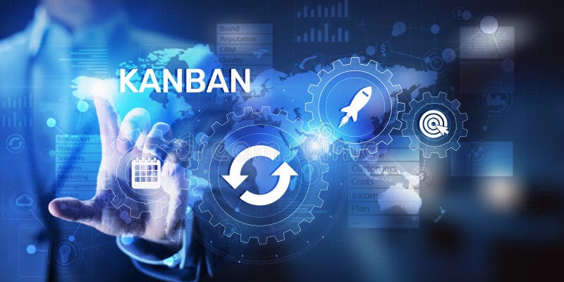 Kanban Work Flow Process Management System Concept on Virtual Screen ...