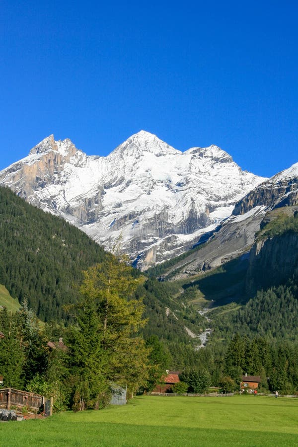 Kandersteg, Switzerland stock image. Image of lagoon - 38395551