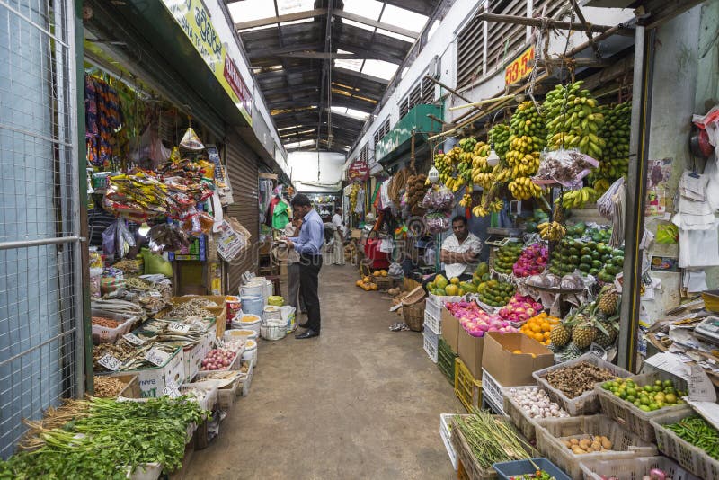KANDY, SRI LANKA - DECEMBER 01:, 2016: Various Vegetables in Veg ...