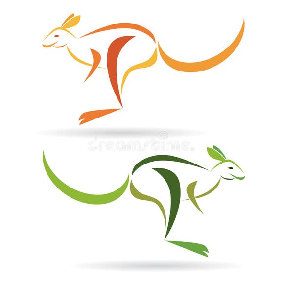 Kangaroo Label Stock Illustrations – 852 Kangaroo Label Stock ...