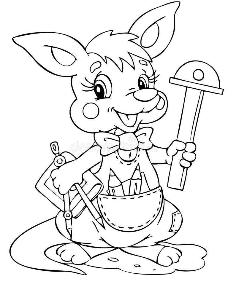 Isolated Kangaroo Portrait Stock Illustrations – 1,447 Isolated ...