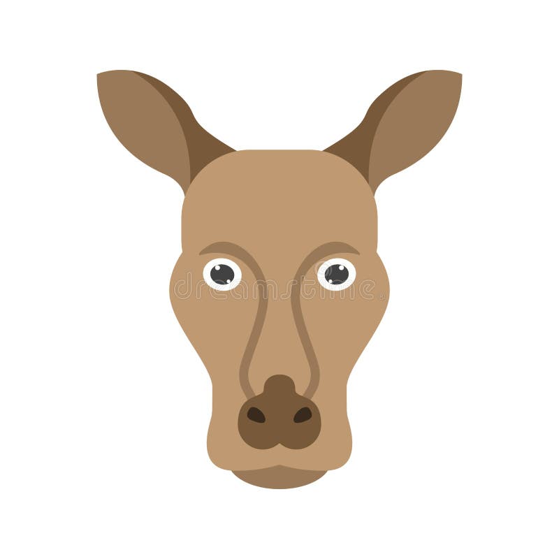 Kangaroo Face Stock Illustrations – 1,126 Kangaroo Face Stock ...