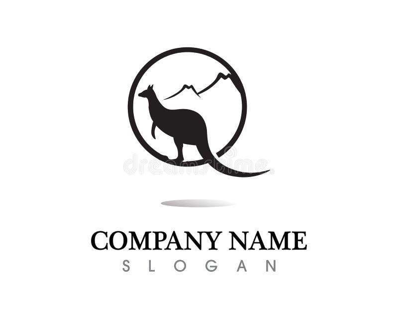 Kangaroo Icon Vector Australian Logo Animal Vector Design Stock Vector ...