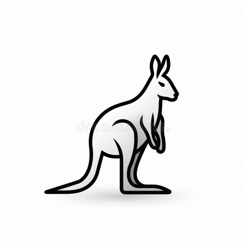 Kangaroo Outline