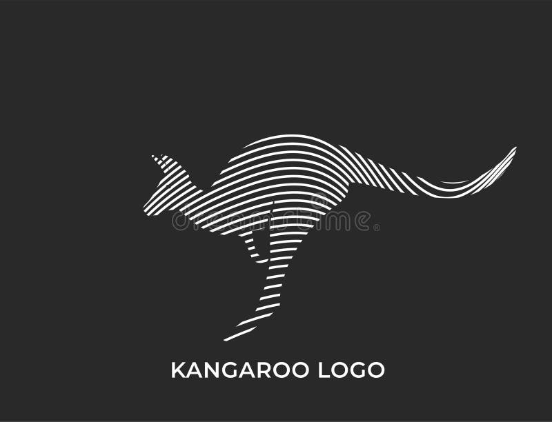 Kangaroo Logo. Company Logotype and Brand Identity Design Stock Vector ...