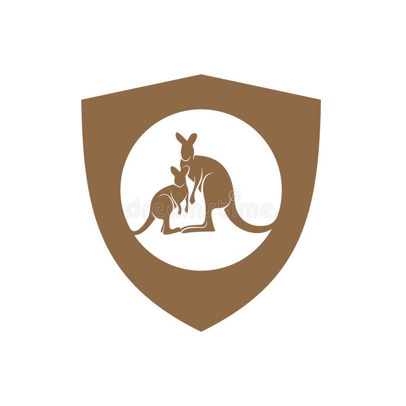 Kangaroo Logo Design Vector. Kangaroo Logo Template Stock Vector ...