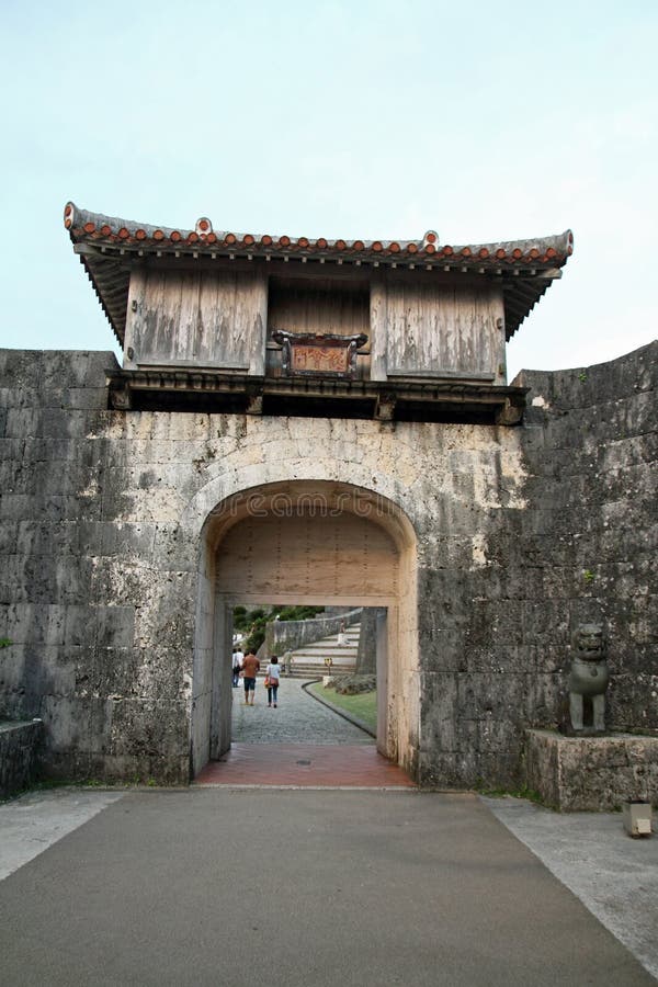 Gate and Walls of Shuri Castle Stock Photo - Image of naha, japan: 27210046