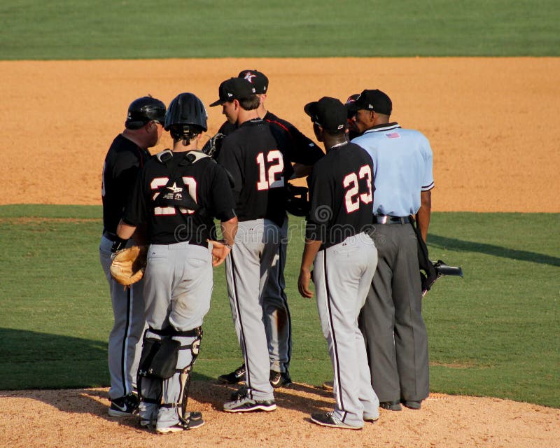 Kannapolis Pitching Change. Editorial Photo - Image of mound, sports ...