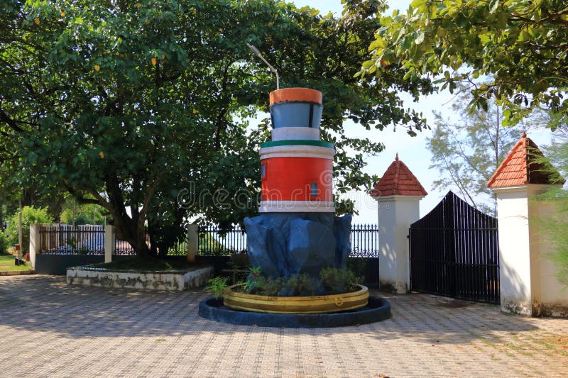 Kannur Lighthouse in Kerala State, India Editorial Stock Photo - Image ...