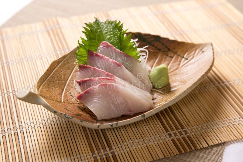 Kanpachi (Amberjack) Sashimi Stock Photo - Image of fresh, dinner: 68087608
