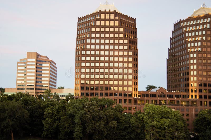 Kansas City Mo. Architecture Stock Photo - Image of complex, commerce ...
