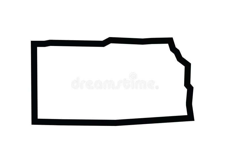 kansas map outline