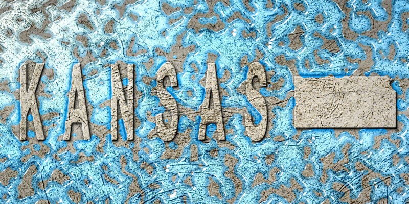 Kansas Water Management Concept Stock Illustration - Illustration of ...