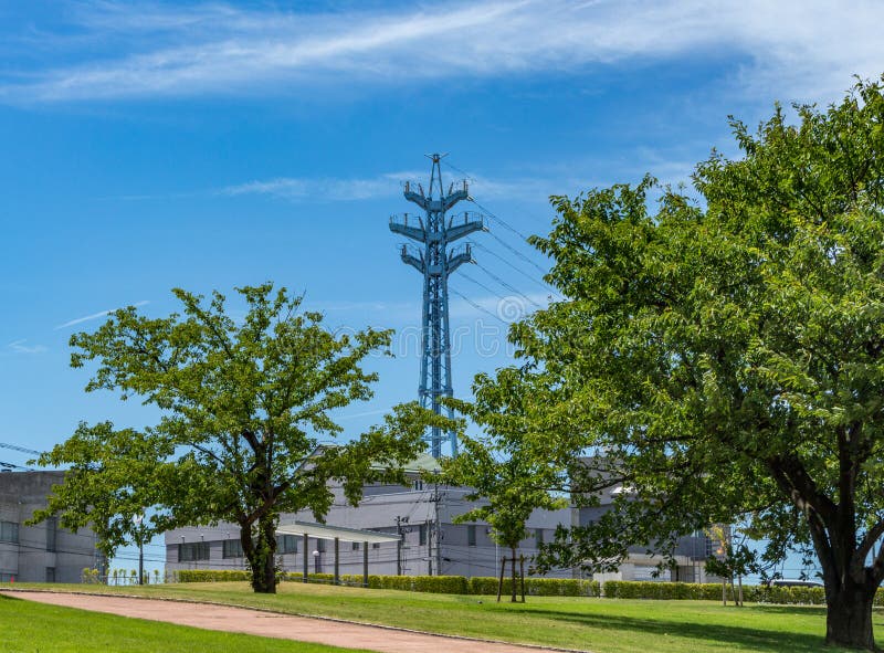 Kansui Park, Toyama, Japan stock image. Image of kansui - 216411917
