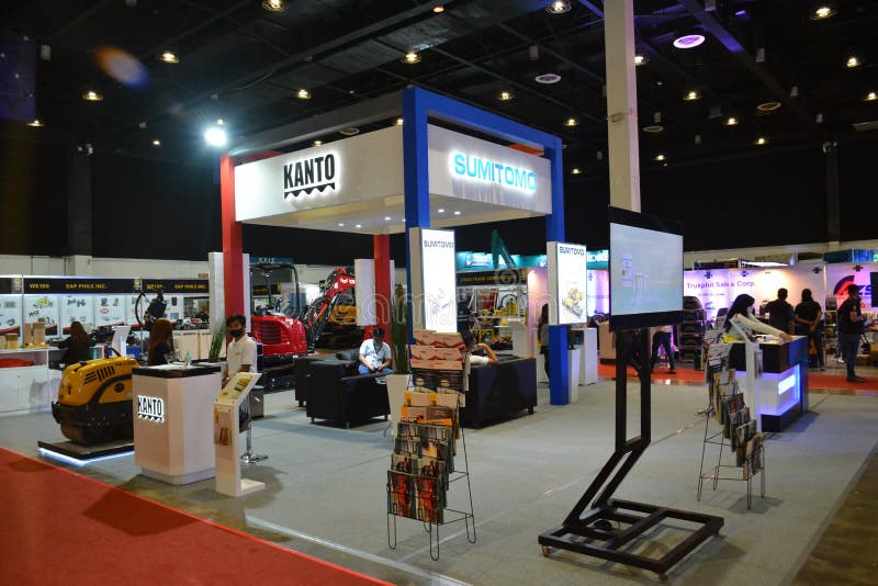 Kanto Booth at Philconstruct in Pasay, Philippines Editorial Image ...
