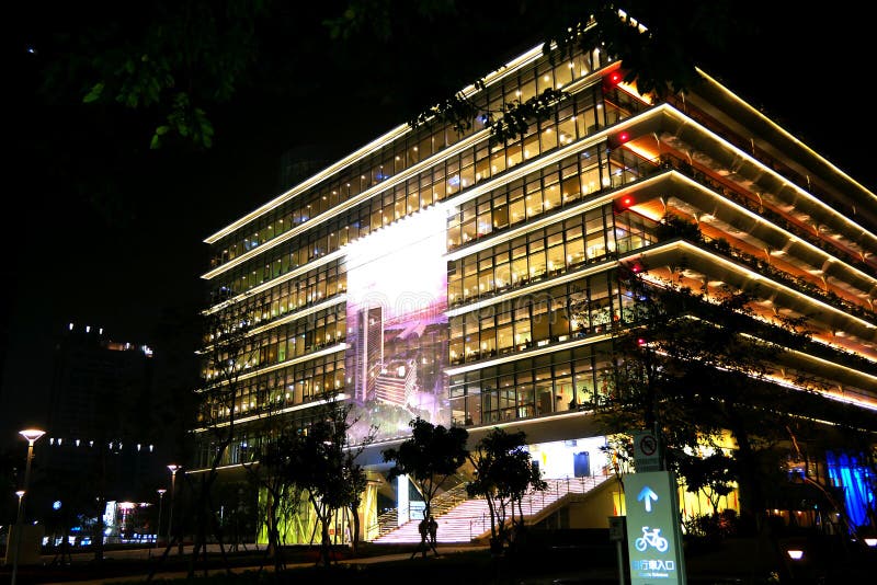 Kaohsiung Main Public Library Editorial Image - Image of architecture ...
