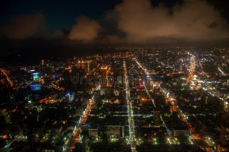 Kaohsiung, Taiwan Nights editorial image. Image of china - 41934140