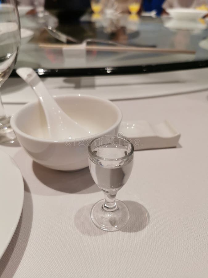 Kaoliang Liquor the White Wine Stock Photo - Image of dish, kaoliang ...