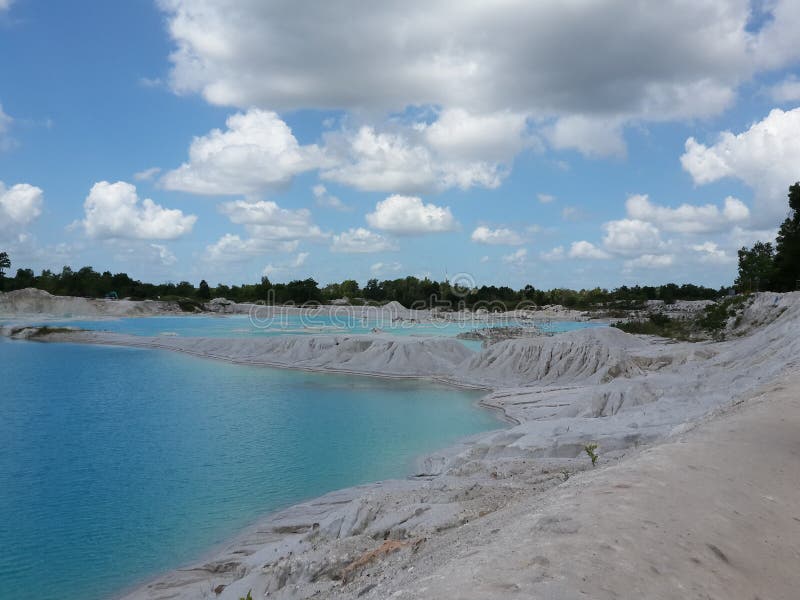 Kaolin blue lake, Kaolin blue