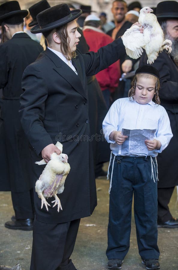 Kaparot editorial image. Image of bible, ceremony, jerusalem - 26839540
