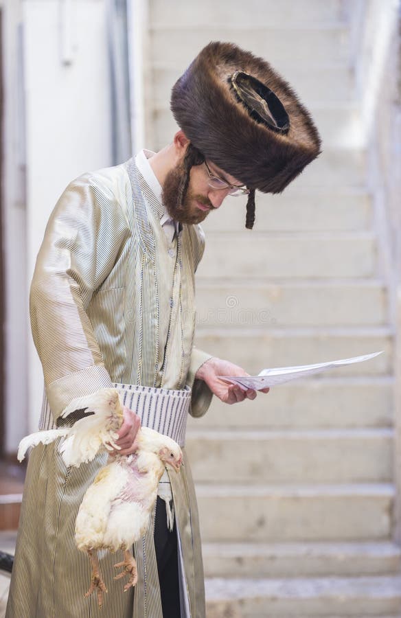 Kaparot editorial stock image. Image of torah, orthodox - 28336879