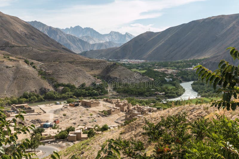 Afghanistan valley stock photo. Image of bagram, kabul - 3780386